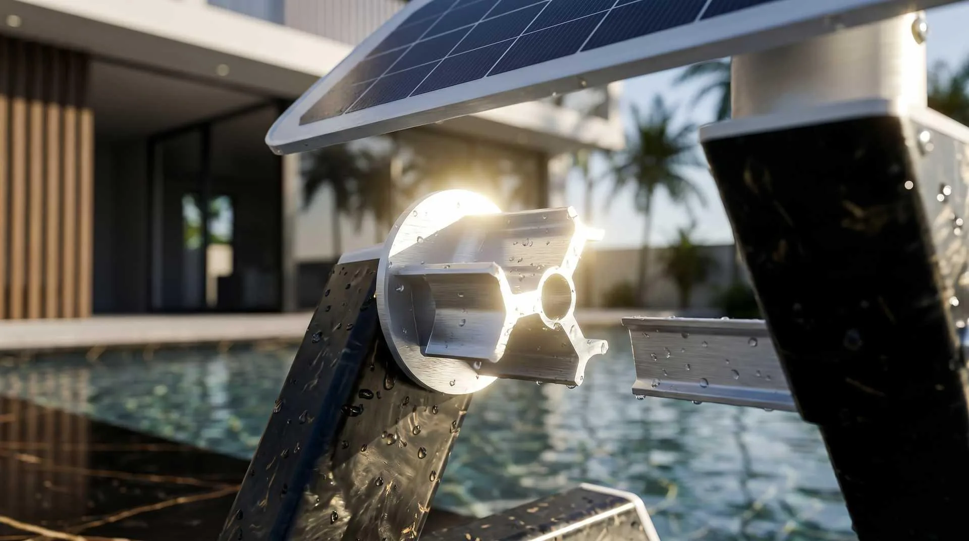 Lux Pool — Solar Pool Reels, Quietly Engineered